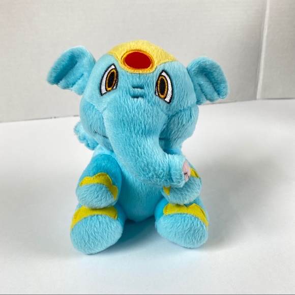 neopets | Toys | Neopets Blue Elephant Plush Stuffed Animal 6 | Poshmark